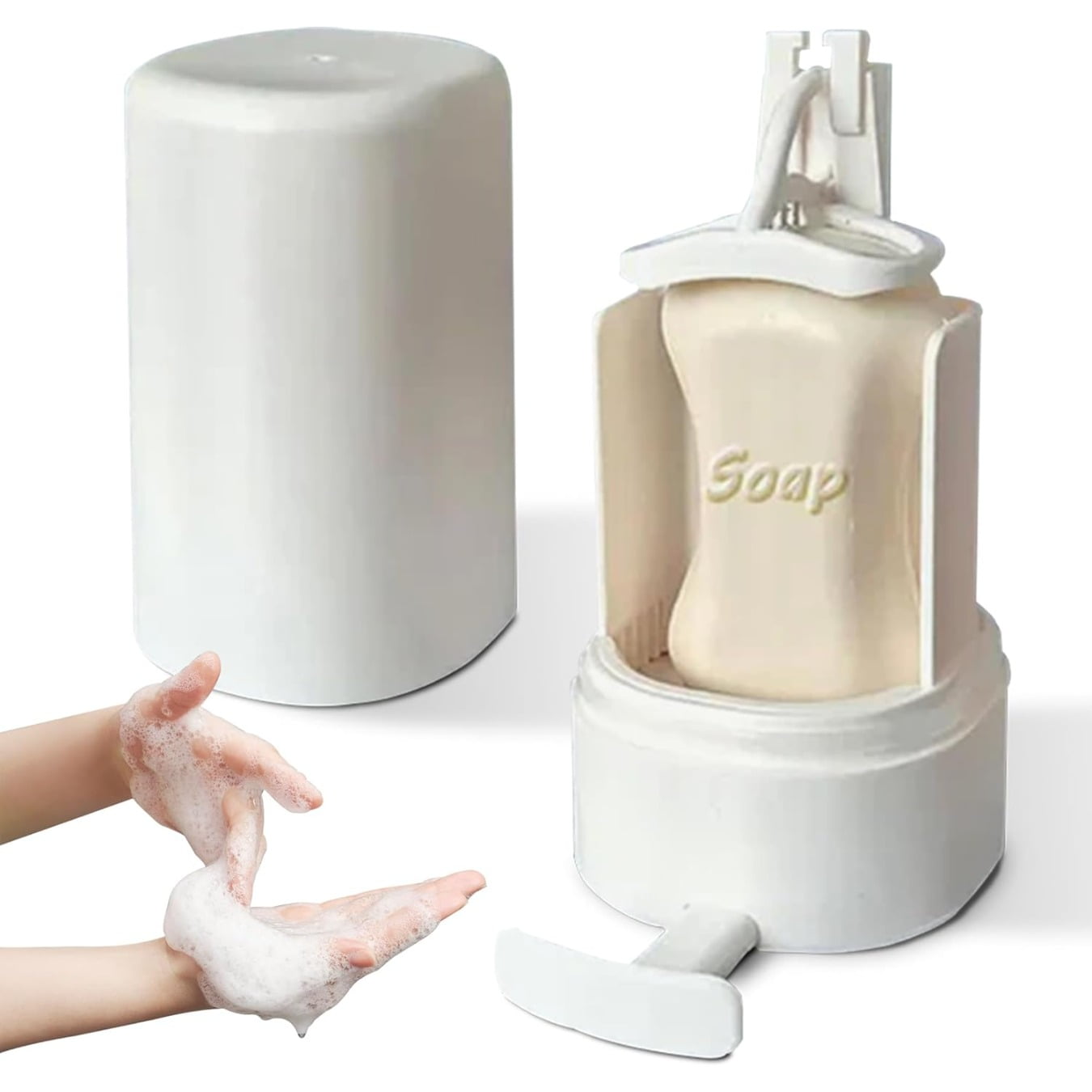 Bar Soap Dispenser - Soap Grind Pro Soap Grinding Box, Kitchen Bar Soap ...
