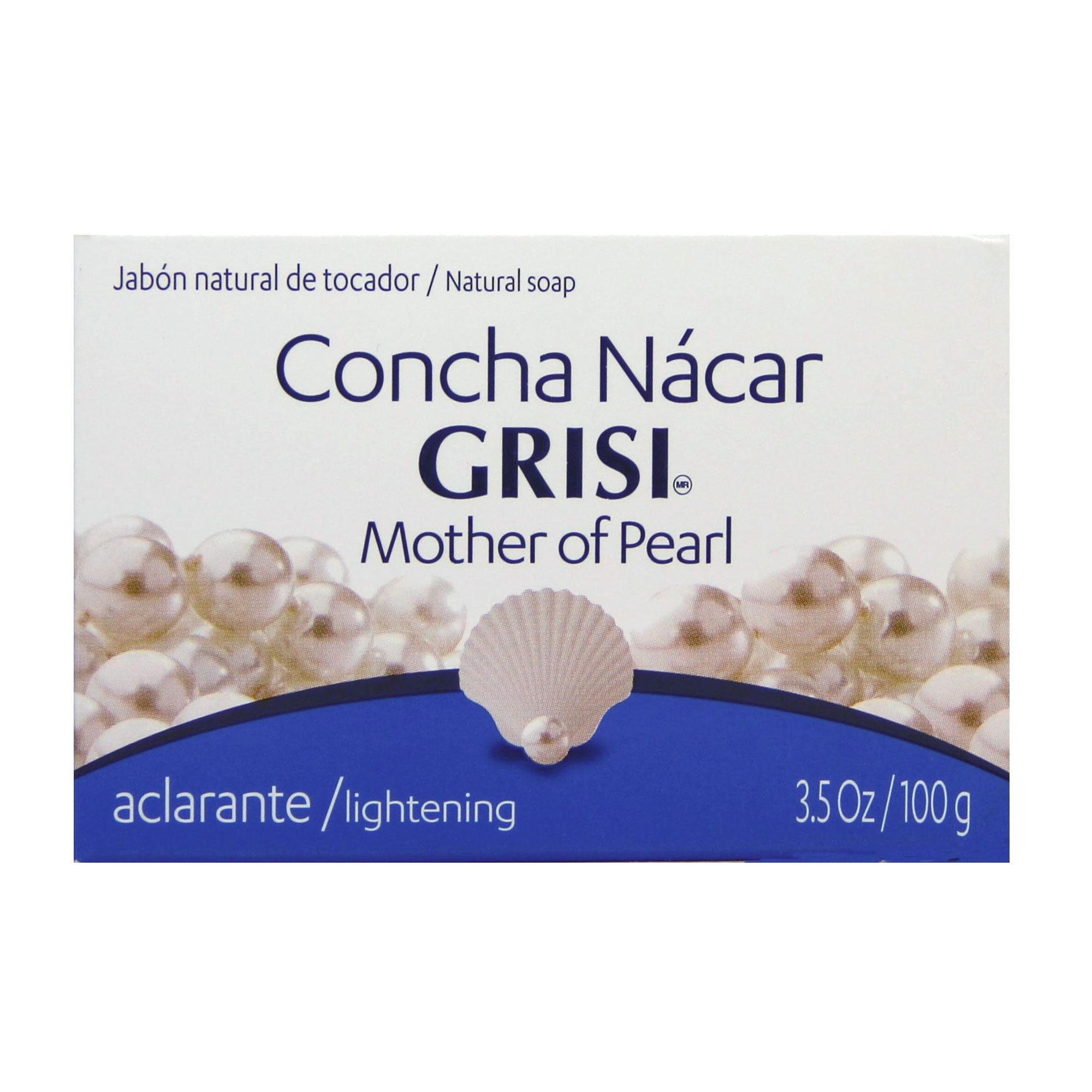 Bar Soap, Mother of Peral, With Concha Nacar, With Humederm, 3.5 Oz ...