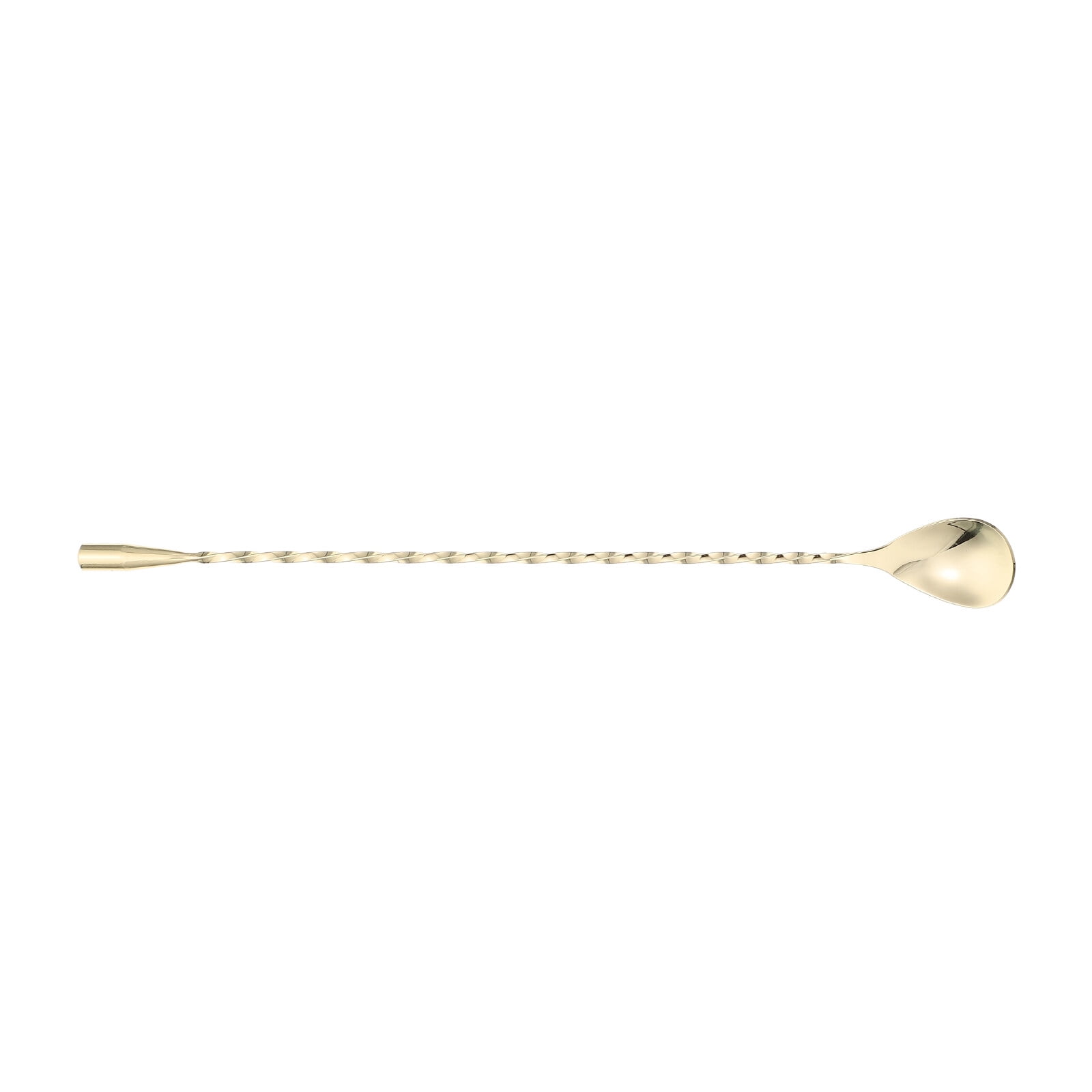Bar Spoon Cocktail Stirrer Drink Mixing Scoop Coffee Gold Serving ...