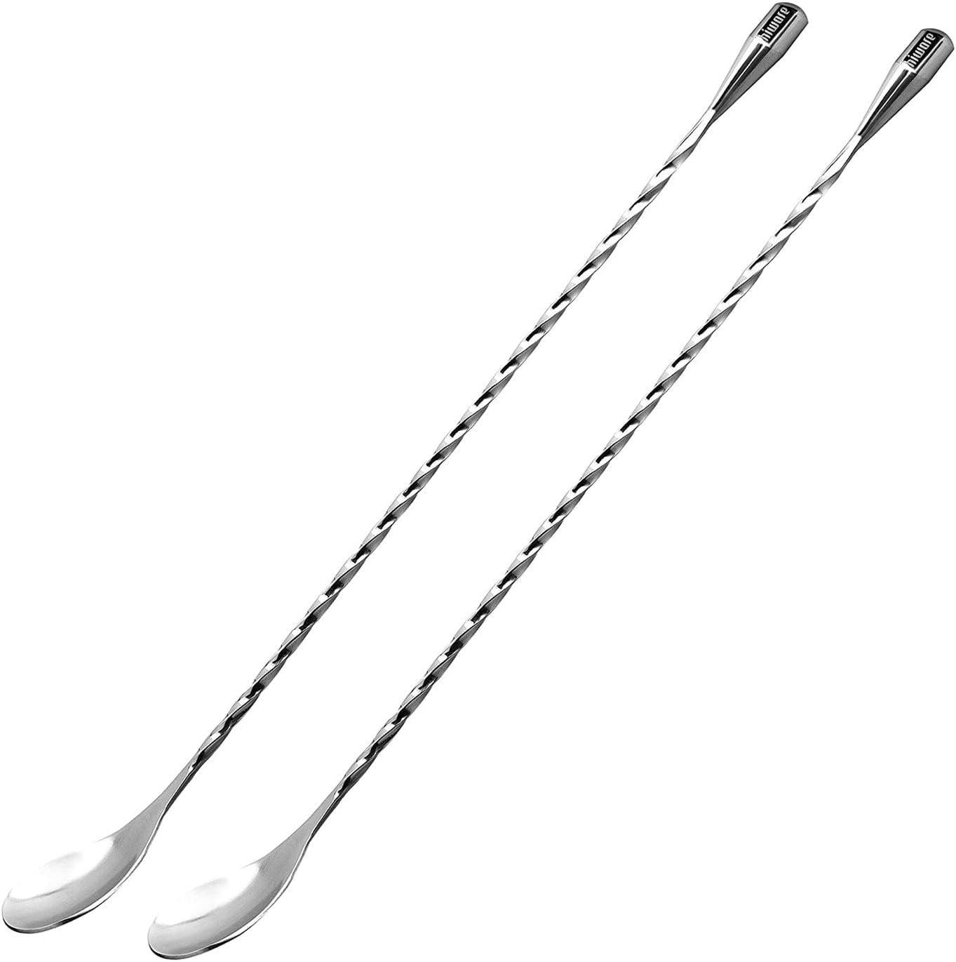 Bar Spoon,, Mixing Spoons, Spiral Pattern Bar Cocktail Shaker Spoon ...