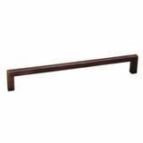 Bar Square Bronze Pull 224Mm Cc, 9-3/16" Oal, 1-3/8" Projection (No ...