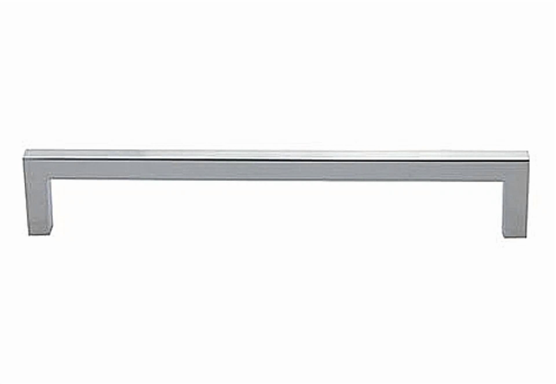 Bar Square Chrome Pull 192Mm Cc, 7-15/16" Oal, 1-3/8" Projection (No ...