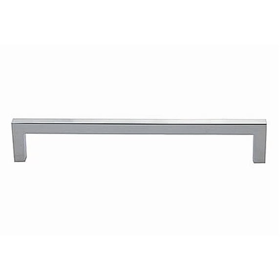 Bar Square Chrome Pull 192Mm Cc, 7-15/16" Oal, 1-3/8" Projection (No ...