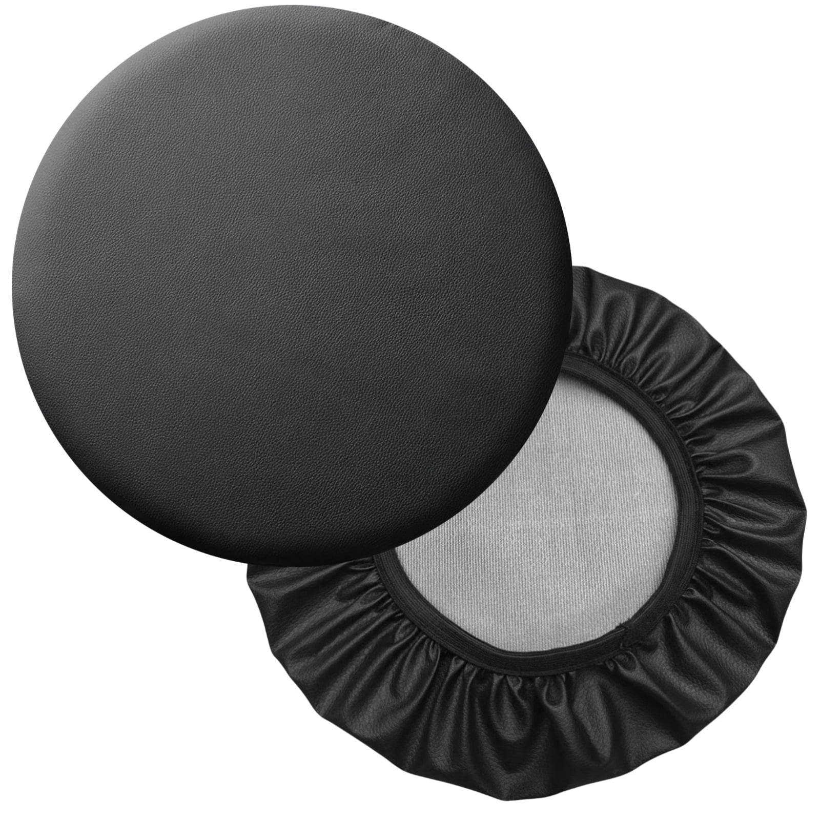 Bar Stool Covers 2 Pack, Waterproof Round Chair Seat Covers for Salon ...