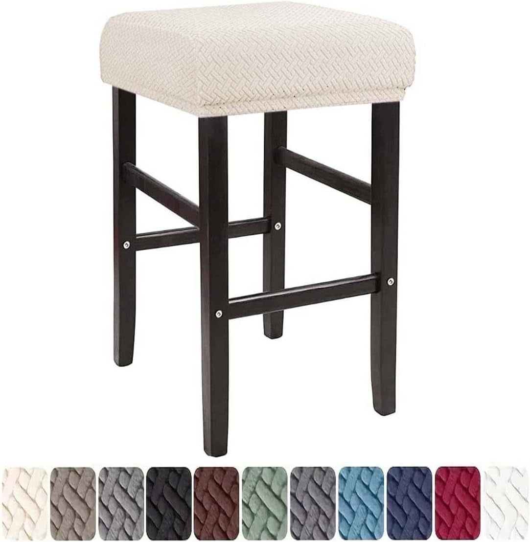 Bar Stool Covers Rectangle Set of 4/2/1 Saddle Bar Stool Covers ...