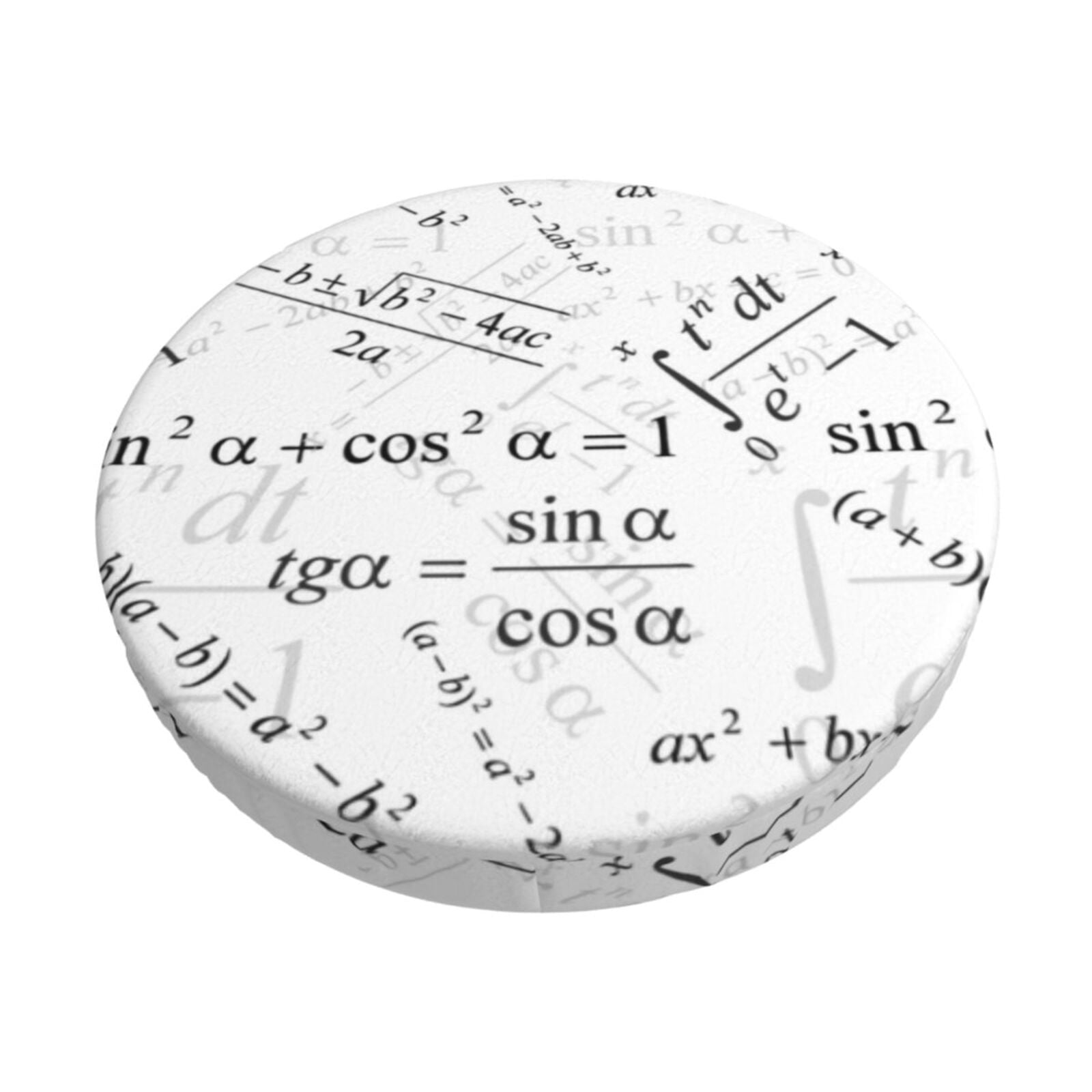 Bar Stool Covers Round, Formula Math Design Bar Stool Cushion Covers ...