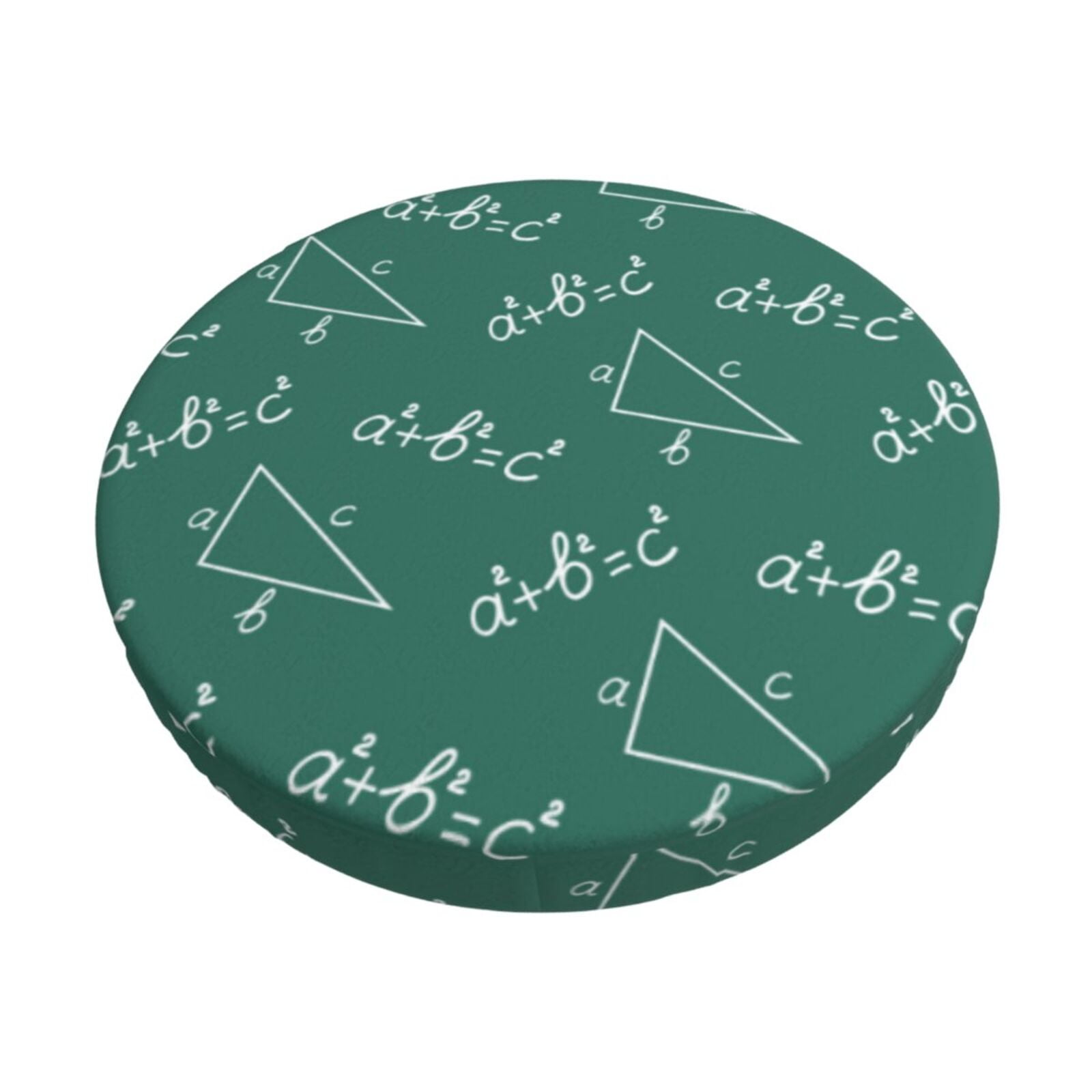 Bar Stool Covers Round, Math Formula Equation Bar Stool Cushion Covers ...