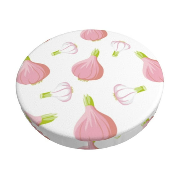 Bar Stool Covers Round, Onion Pattern Cartoon Bar Stool Cushion Covers ...
