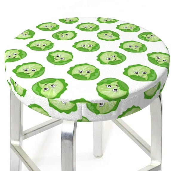 Bar Stool Covers Round, bright cabbage cute eyes funny Bar Stool ...
