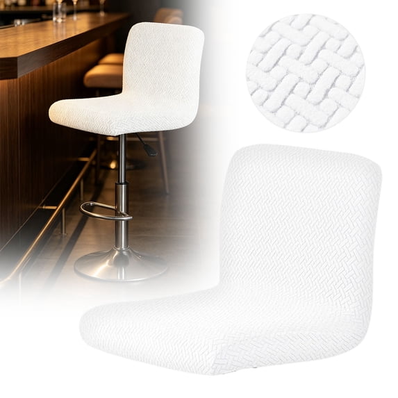 Bar Stool Covers, Stretch Bar Stool Chair Cover SliPCovers, Jacquard ...