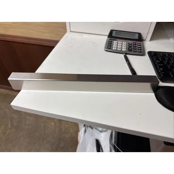 Bar Stool Kick Plate Protector U Channel 15" Long Brushed Stainless ...