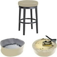 Bar Stool Replacement Cover Round DIY Staple On Heavy Duty Commercial ... Bar Stool Replacement Cover Round DIY Staple On Heavy Duty Commercial ...