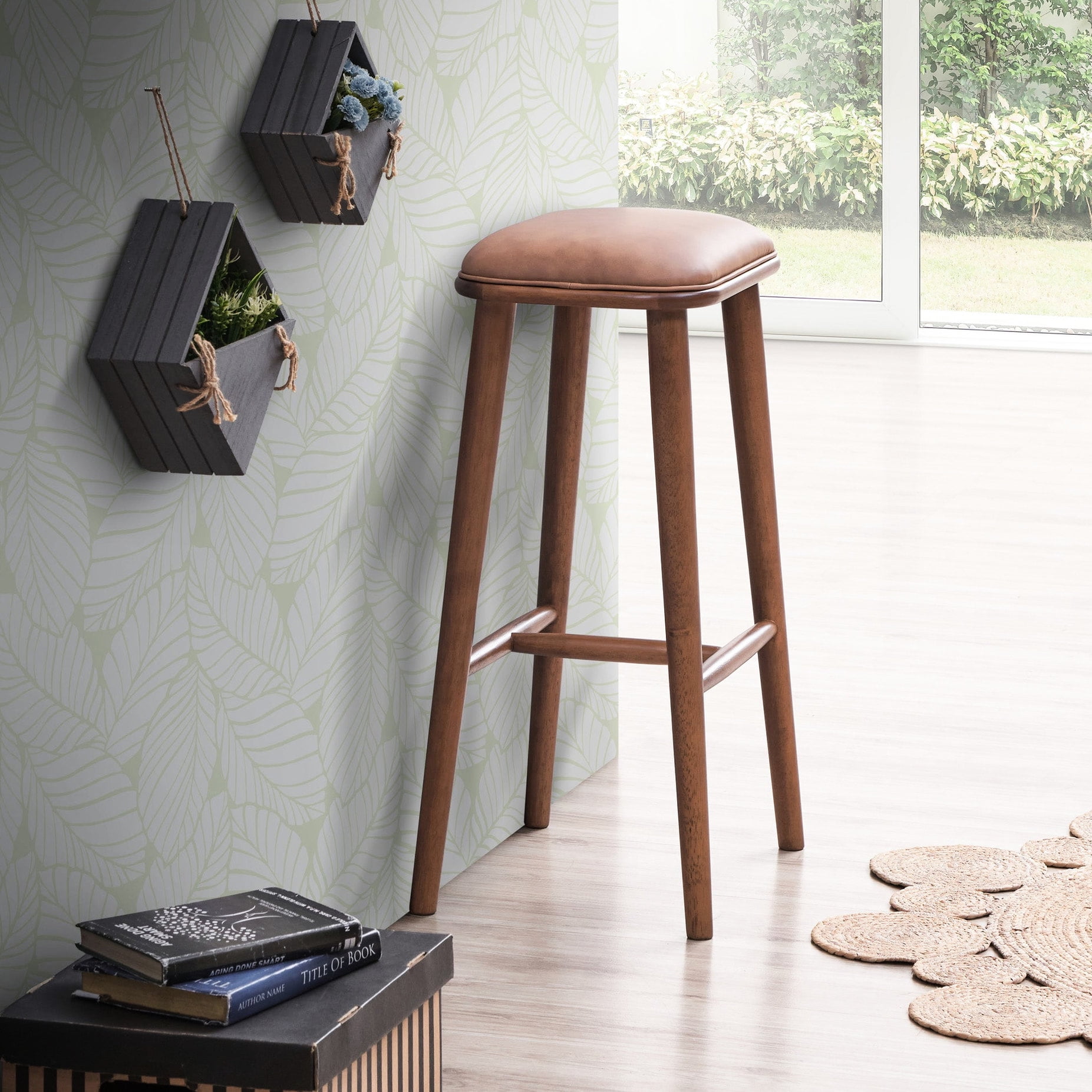 Bar Stools | Add Mid - Century Charm to Kitchen and Dining | Solid Wood ...