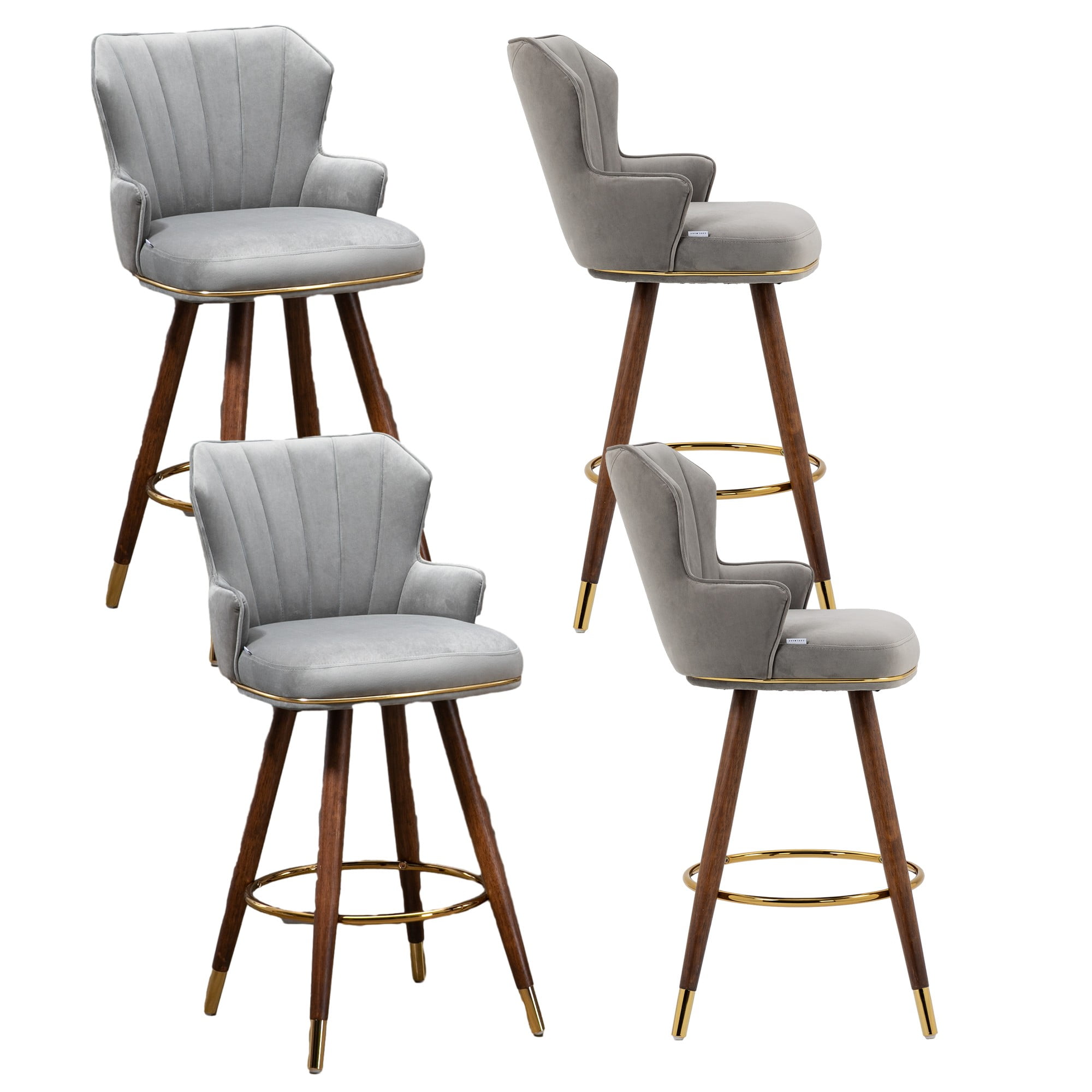 Bar Stools, Counter Height Barstools, Modern Upholstered Bar Stools ...