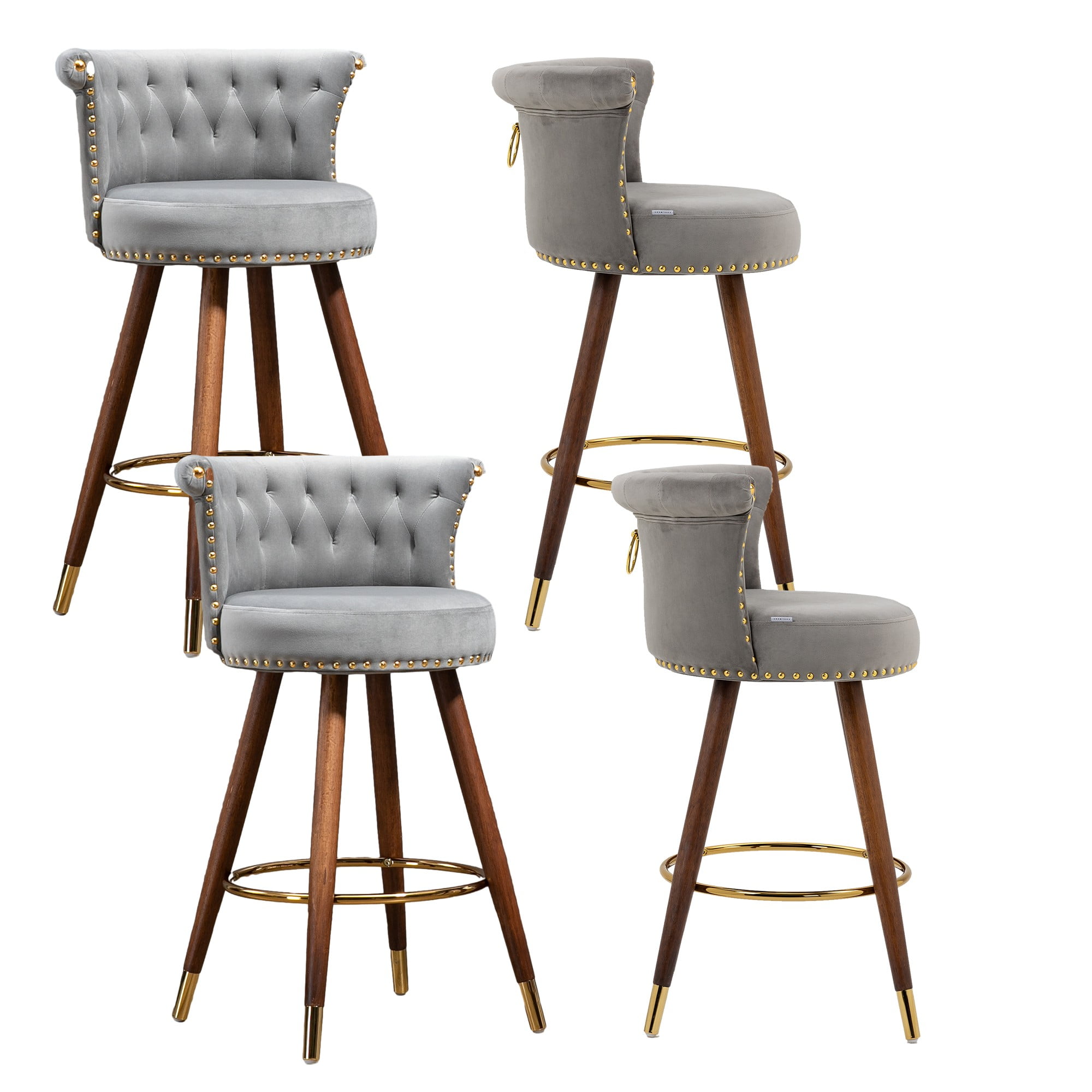 Bar Stools, Counter Height Barstools, Modern Upholstered Bar Stools ...