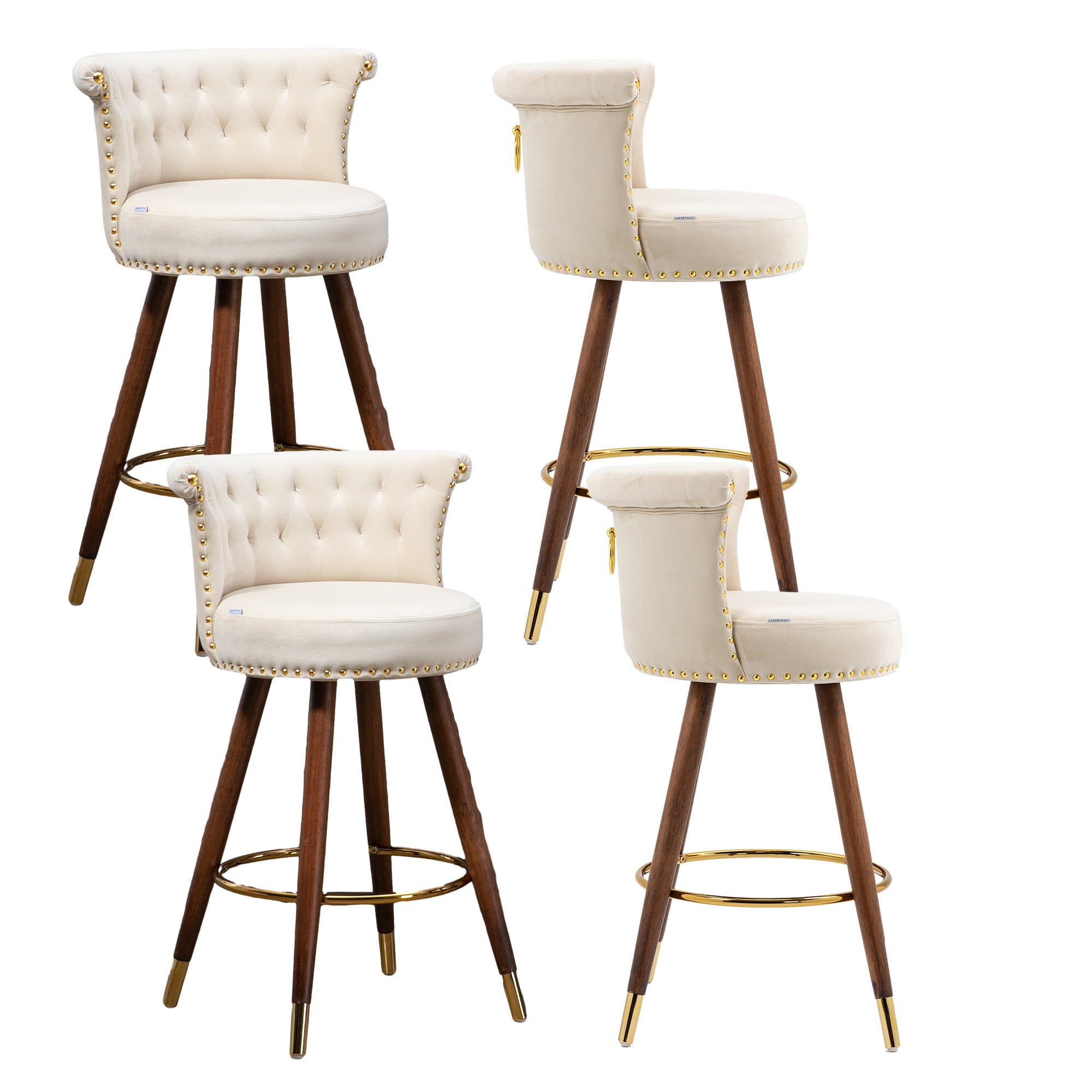 Bar Stools, Counter Height Barstools, Modern Upholstered Bar Stools ...