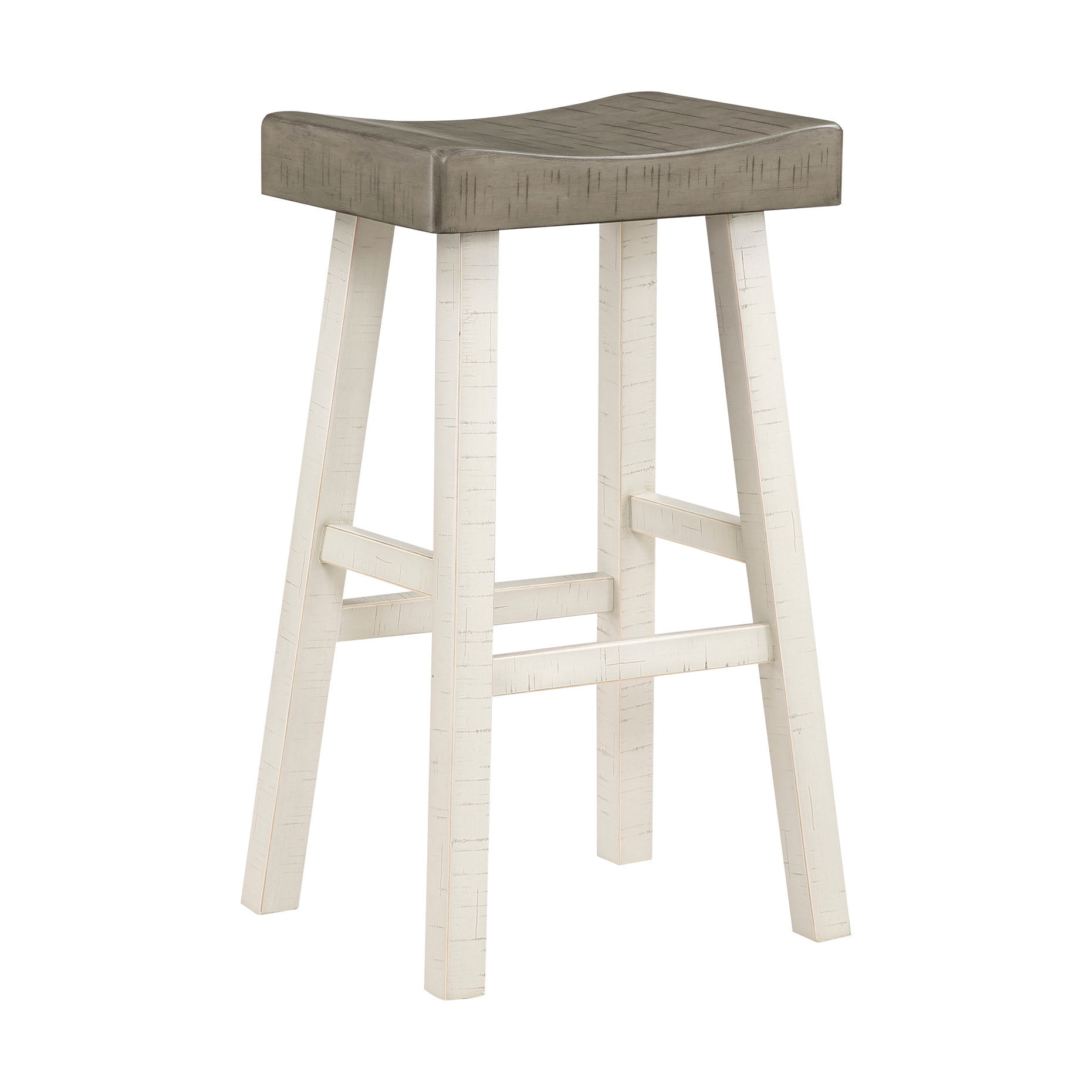 Bar Stools Set | Ideal for Dining Spaces, Transitional Aesthetic | 2 ...