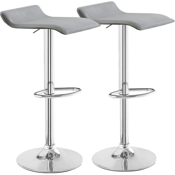 Bar Stools Set of 2, Adjustable Barstools, Counter Height Bar Stools ...
