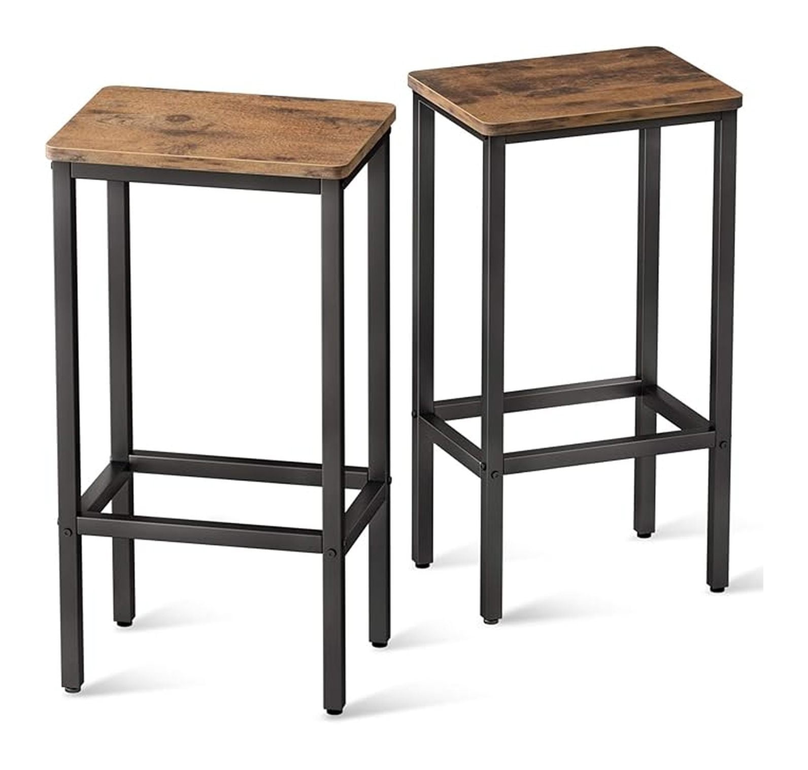 Bar Stools Set of 2, Counter Height Stools, 25.6" Stools for Kitchen ...
