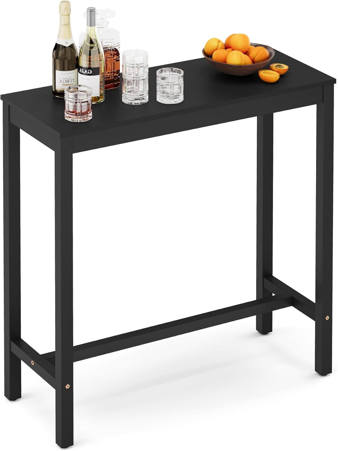Bar Table, 38" Bar Height Pub Table, Counter Height Bar Table ...