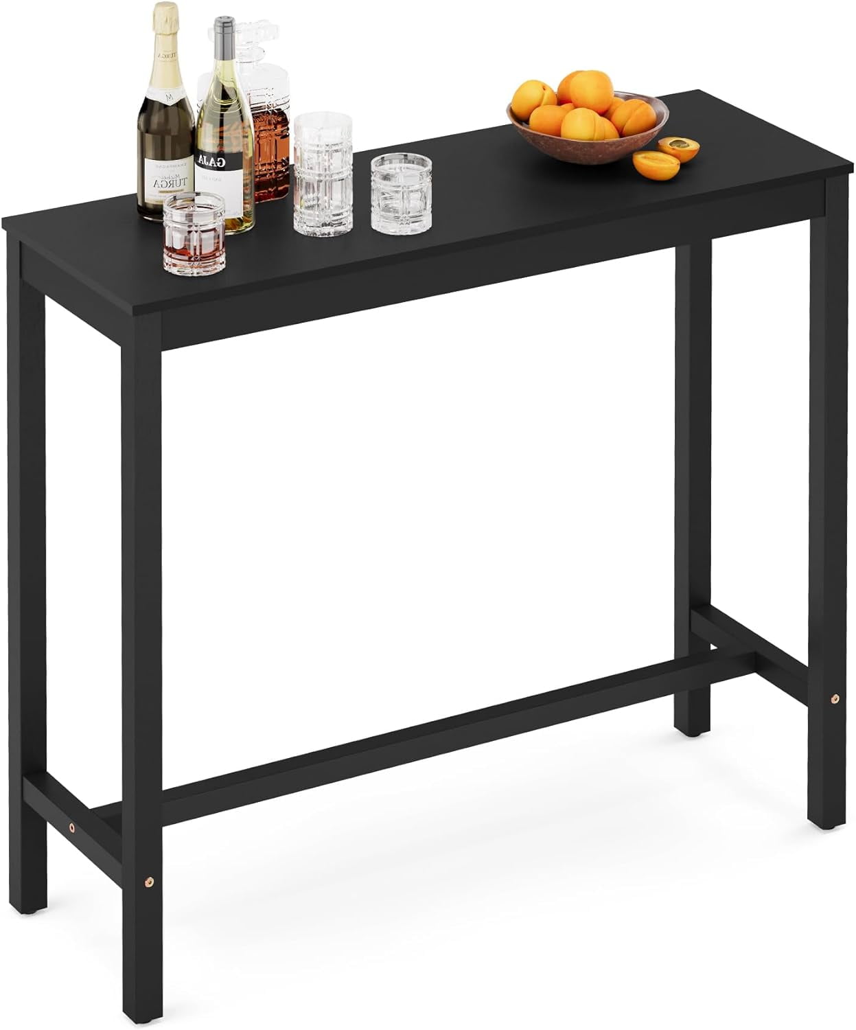 Bar Table, 45" Bar Height Pub Table, Counter Height Bar Table ...