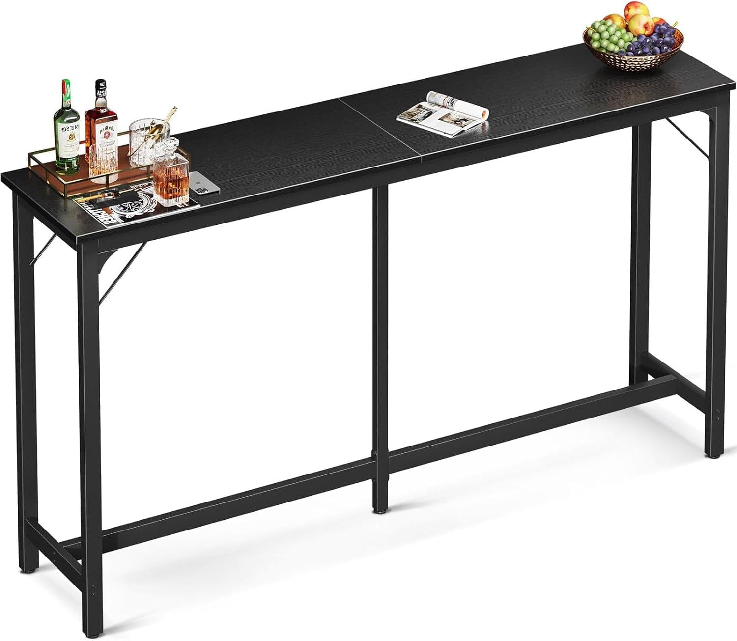 Bar Table,Bar Height Pub Table,Counter Height Bar Table,Rectangular High Top Kitchen & Dining ...
