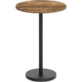 Bar Table, Round Bar Table Set of 2, Counter Height Table, Pub Cocktail ...