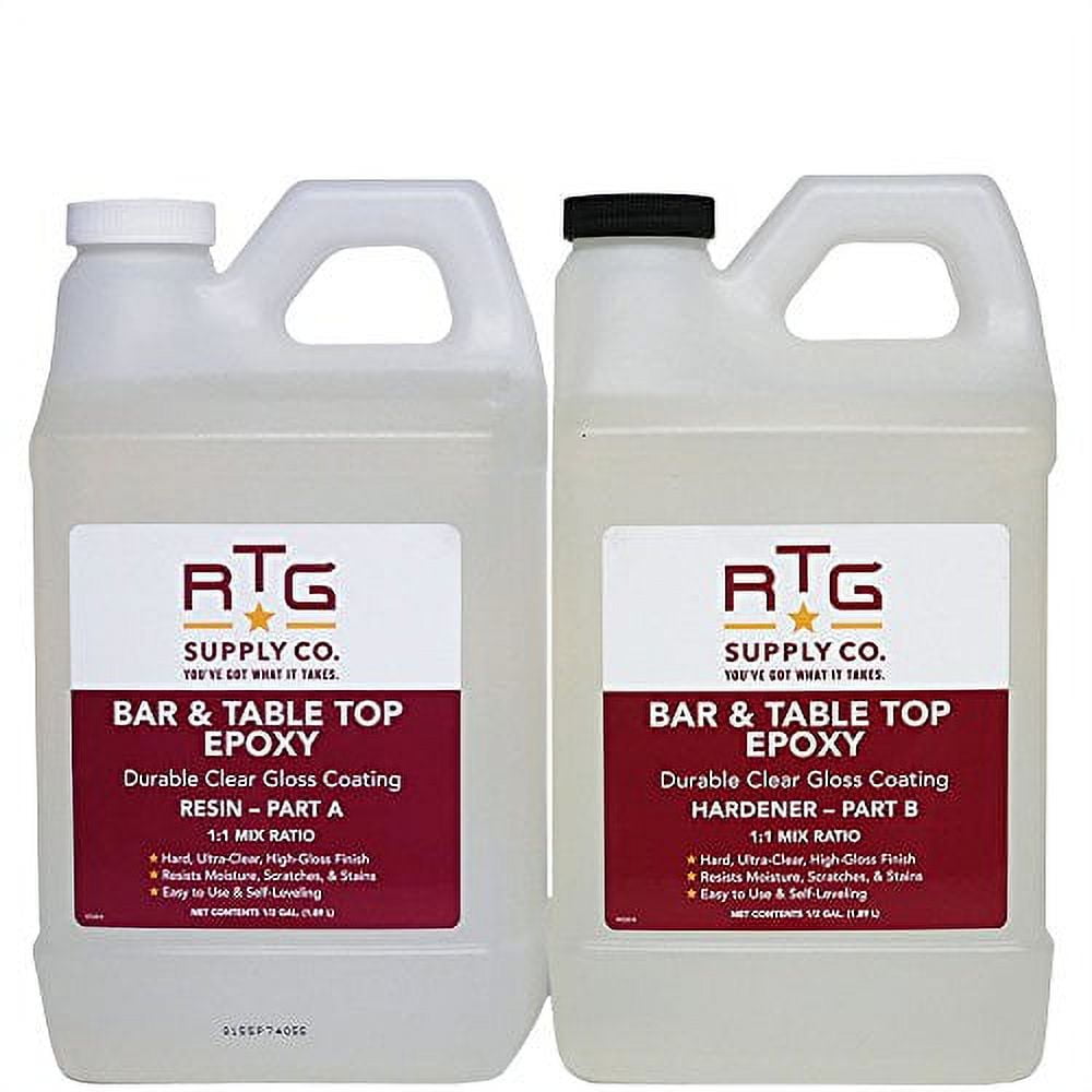 Bar & Table Top Epoxy Resin for Bars Countertops Furniture and Tables ...