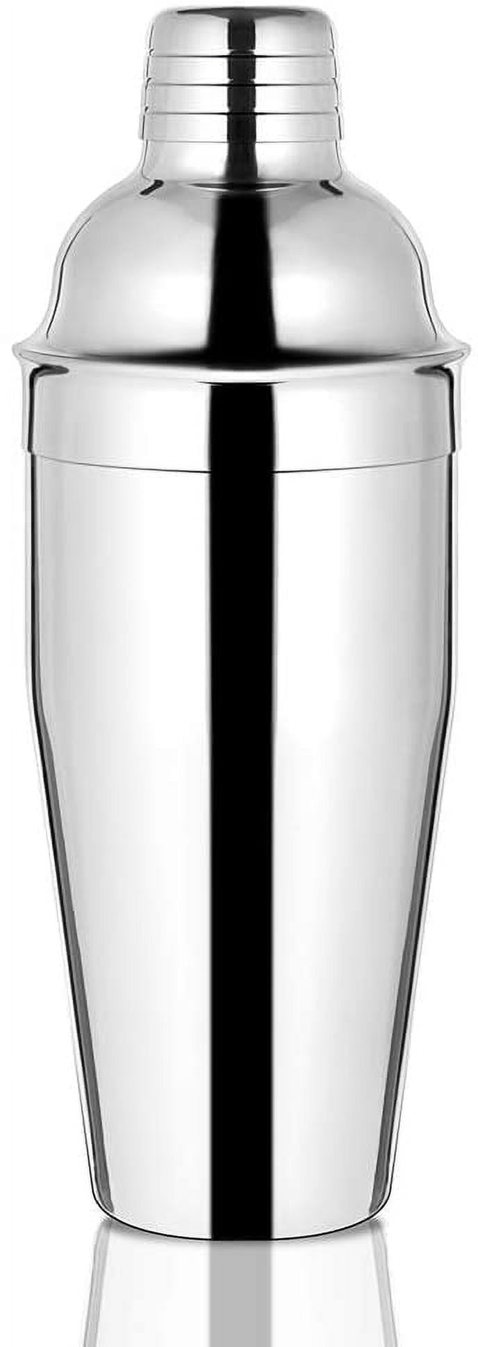 Bar cocktail shaker, 24 ounce Martini shaker beverage mixer with built ...