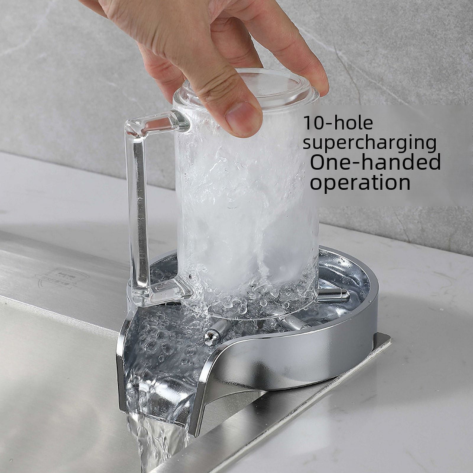 Bar cup washer nozzle sink bottle washing coffee milk tea household ...