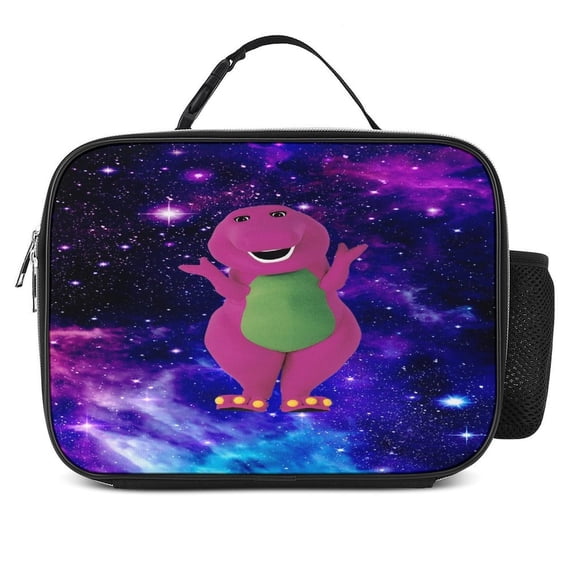 Bar-ne-y Dinosaur Friend Reusable Lunch Bento Box Insulated Portable ...