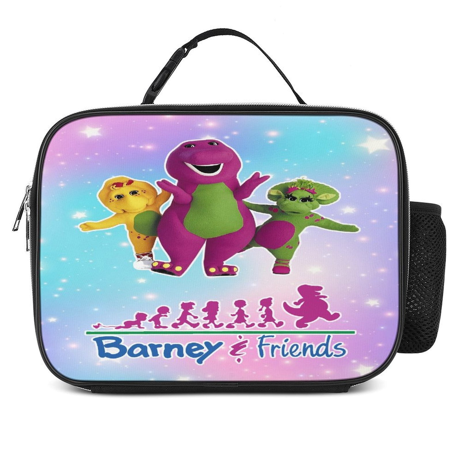 Bar-ne-y Dinosaur Friend Reusable Lunch Bento Box Insulated Portable ...