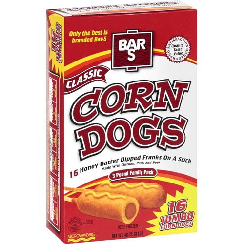 Bar-s Corn Dogs 3lb - Walmart.com