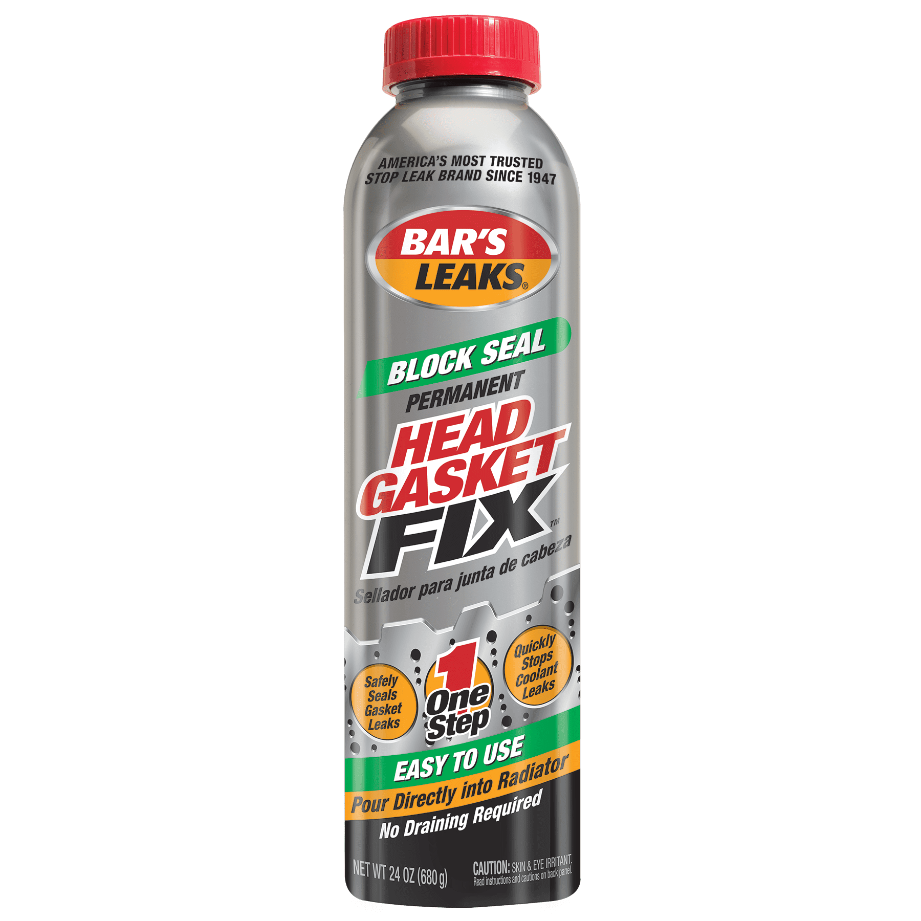 Bar's Leaks Block Seal Head Gasket Fix Automotive Additive 24 oz ...
