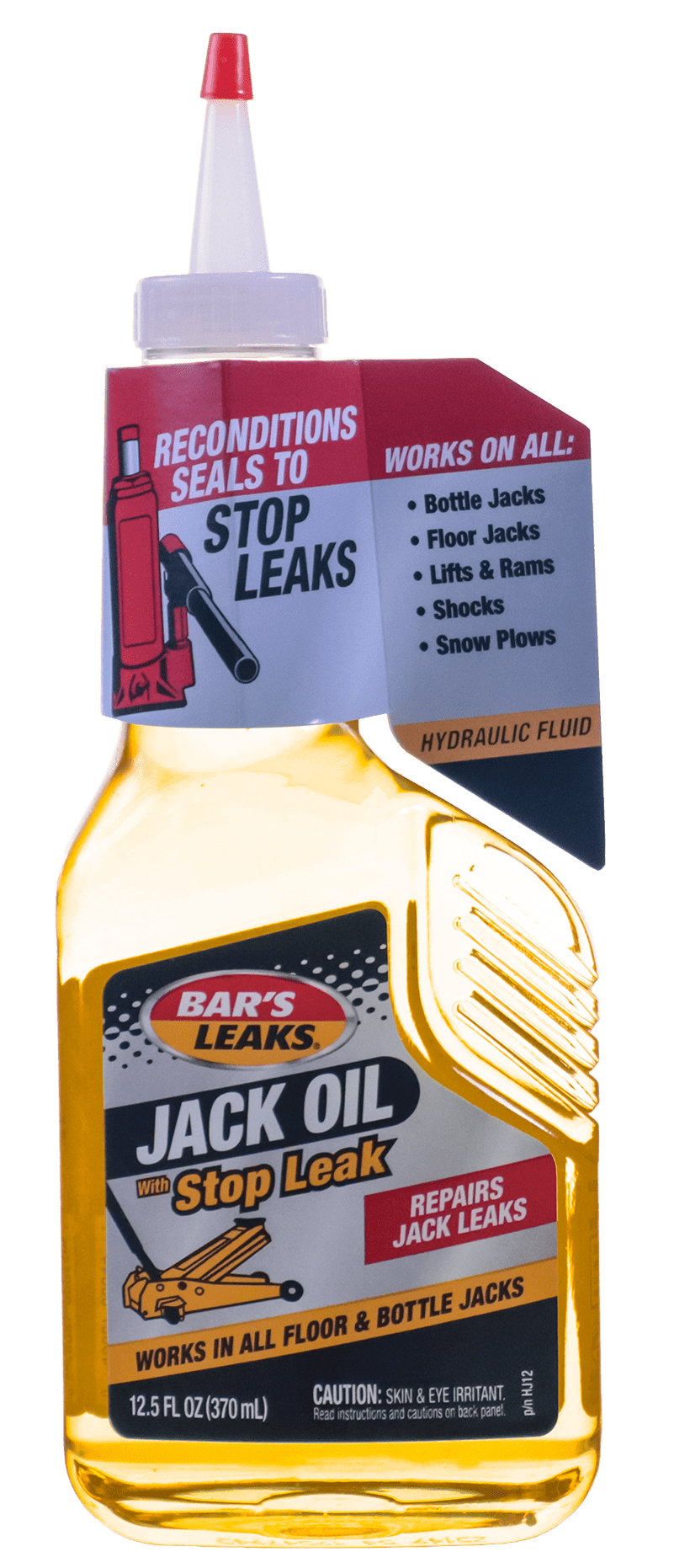 Bar's Leaks Jack Oil with Stop Leak Additive, 12.5 oz, Hydraulic Fluid ...