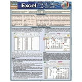 BarCharts Excel - Pivot Tables & Charts Quickstudy Easel - Walmart.com