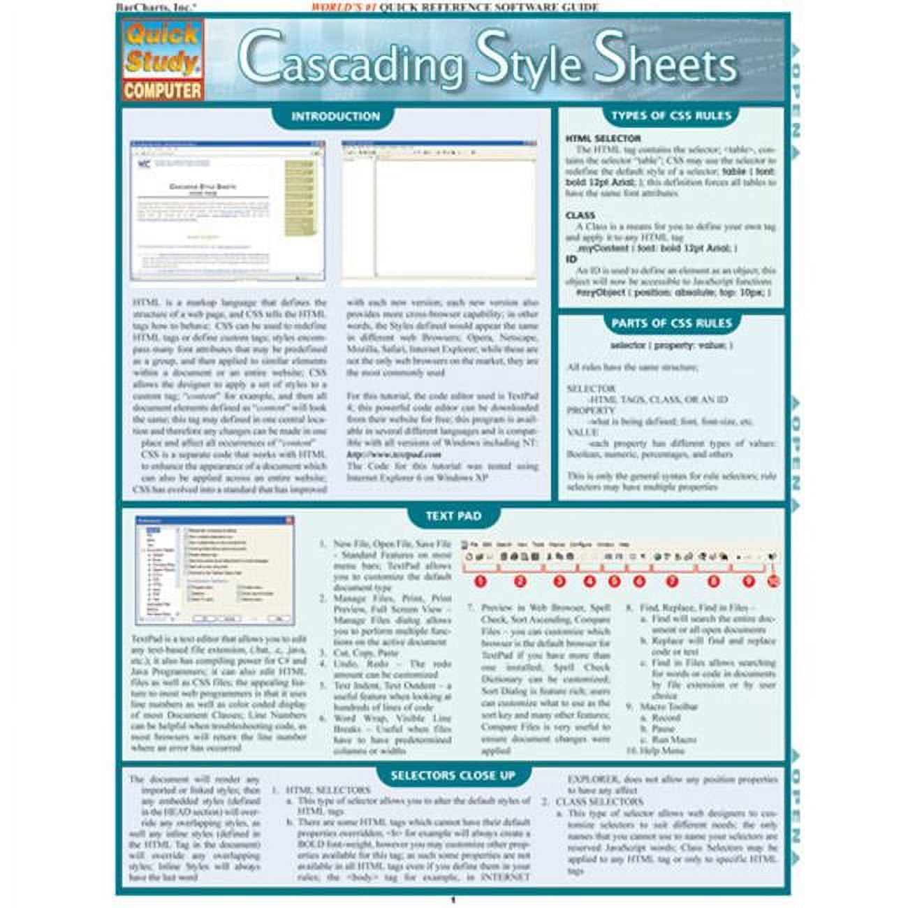 BarCharts- Inc. Cascading Style Sheets - Walmart.com