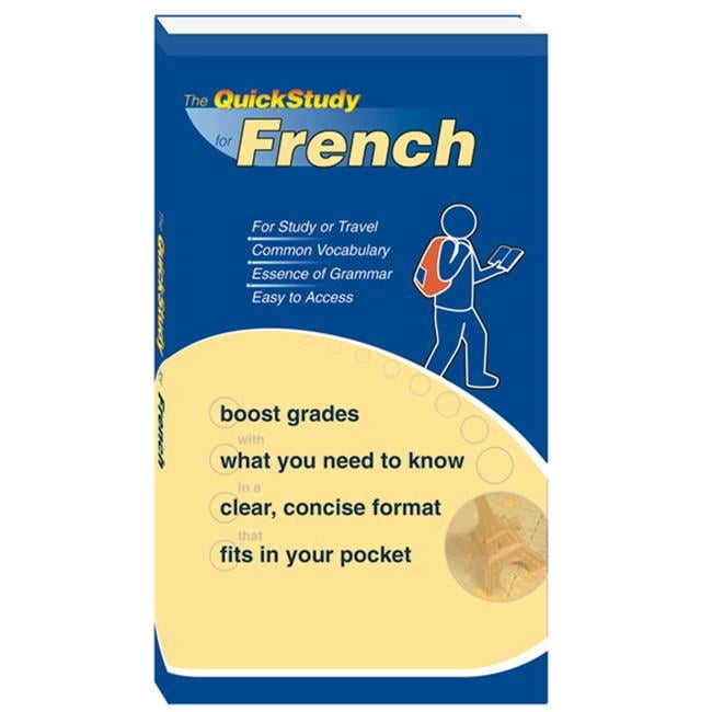 BarCharts- Inc. QuickStudy French - French - Walmart.com