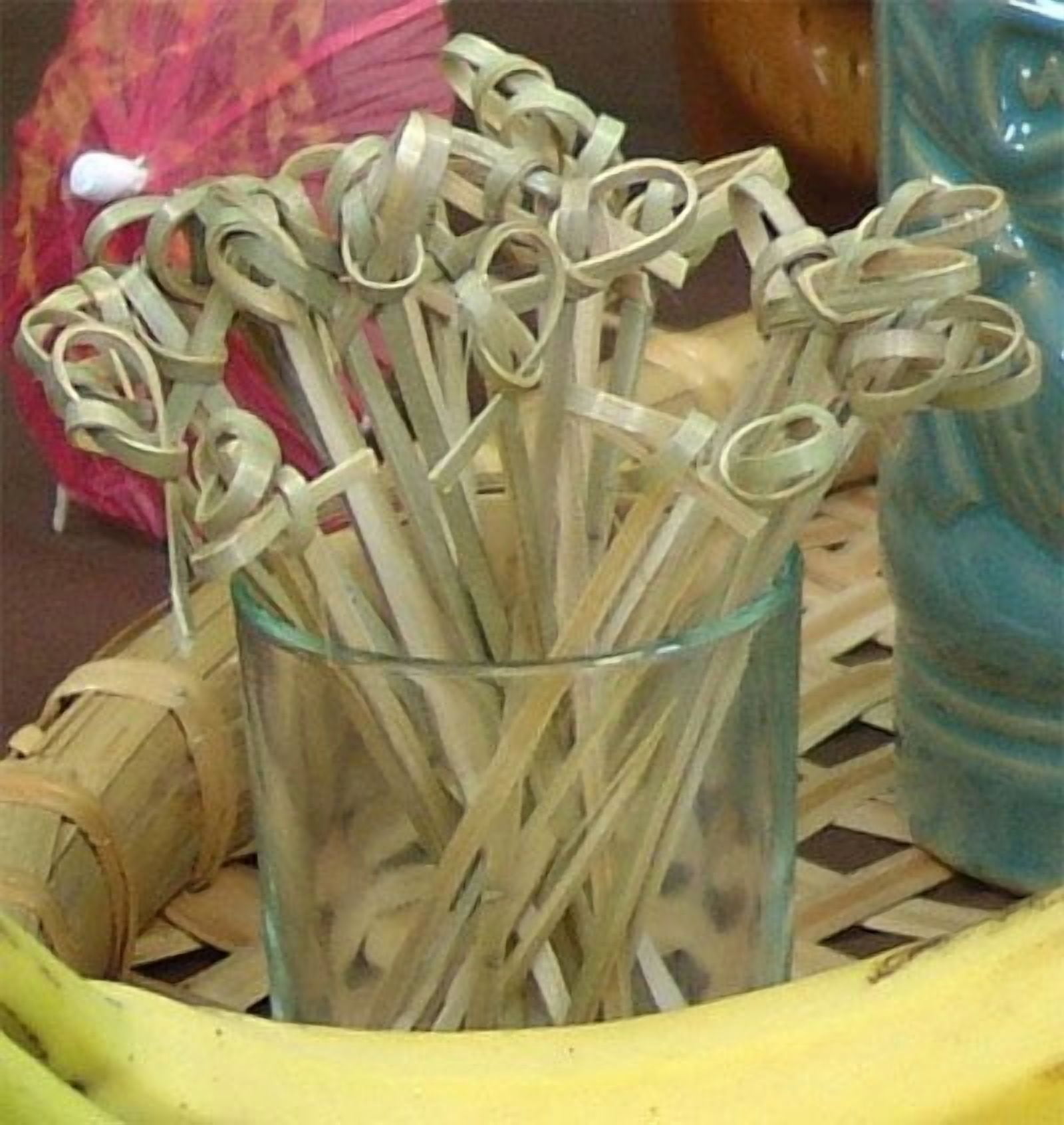 BarConic® Bamboo Cocktail Picks - 4" - Pack of 50 - Walmart.com