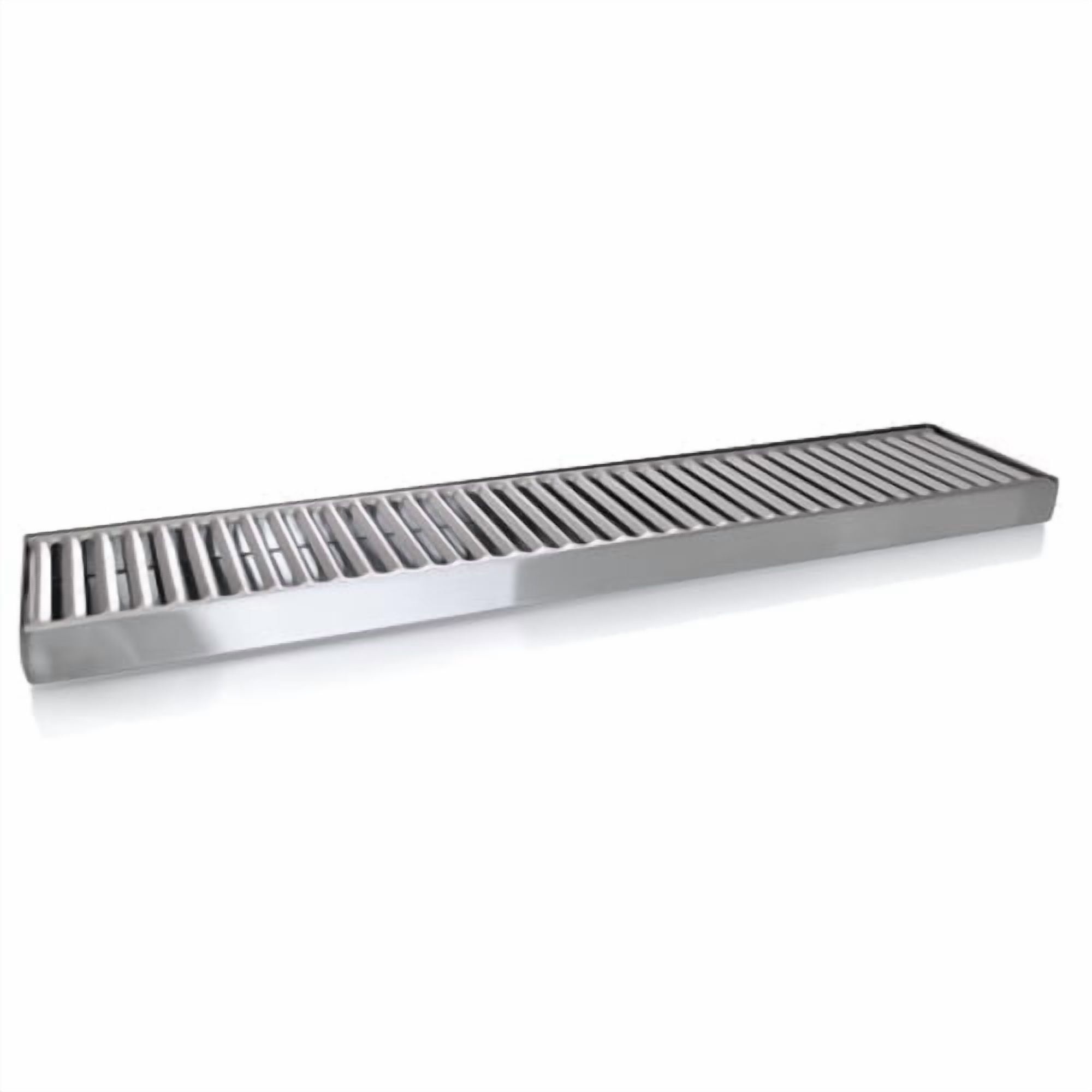 BarConic Stainless Steel 19" x 4" Surface Mount Drain Drip Tray ...