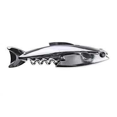 Wood & Stainless Steel Fish Corkscrew by Foster & Rye™ - Walmart.com