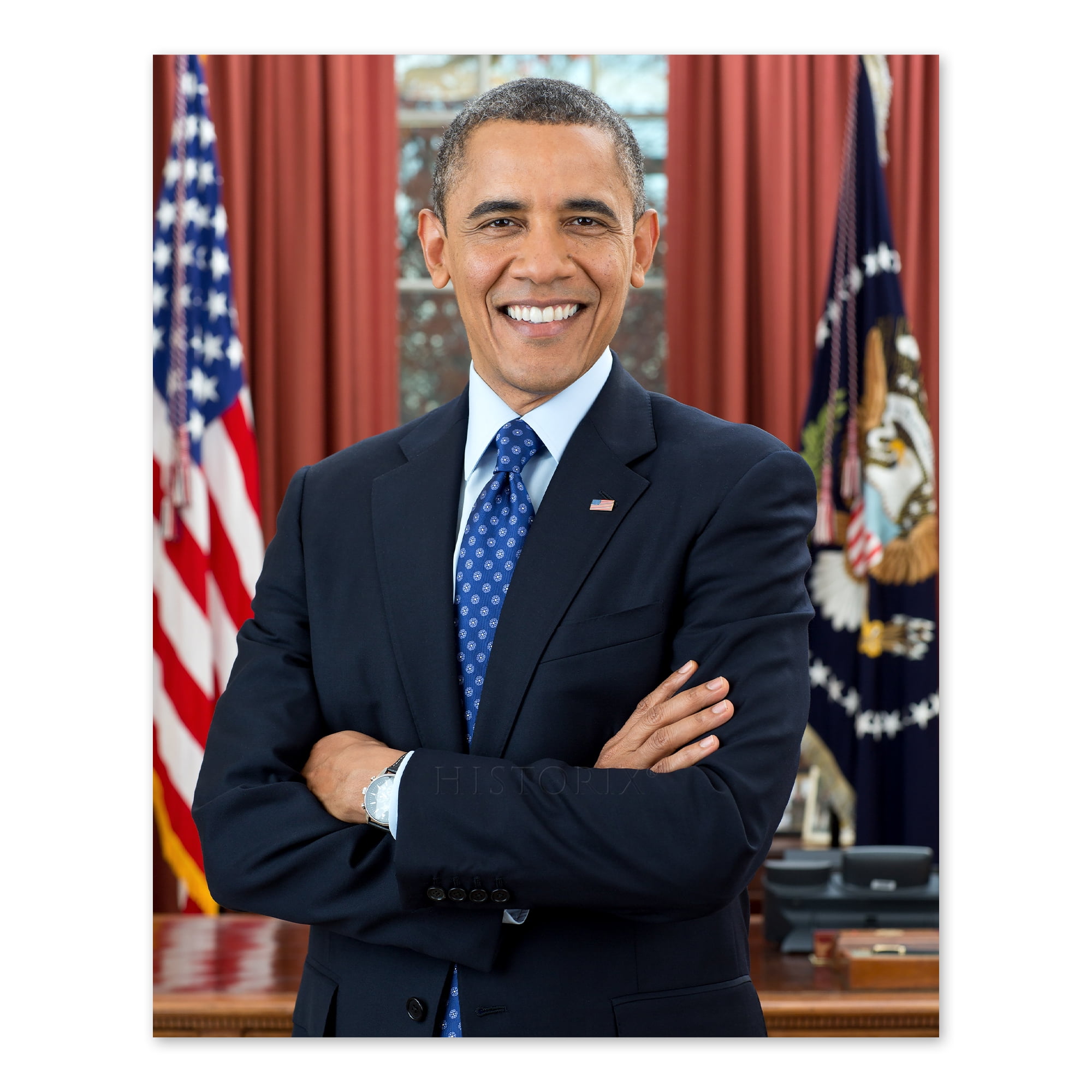 Barack Obama 44th President of the United States Official Portrait ...
