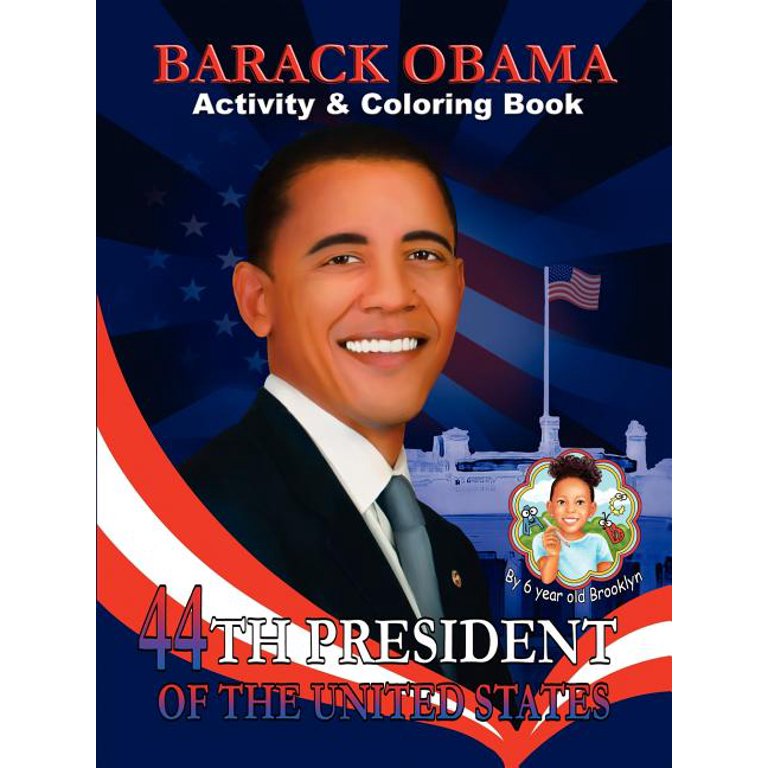 coloring pages barack obama