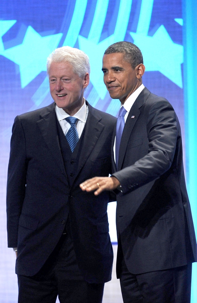 Barack Obama, Bill Clinton In Attendance For Annual Clinton Global ...