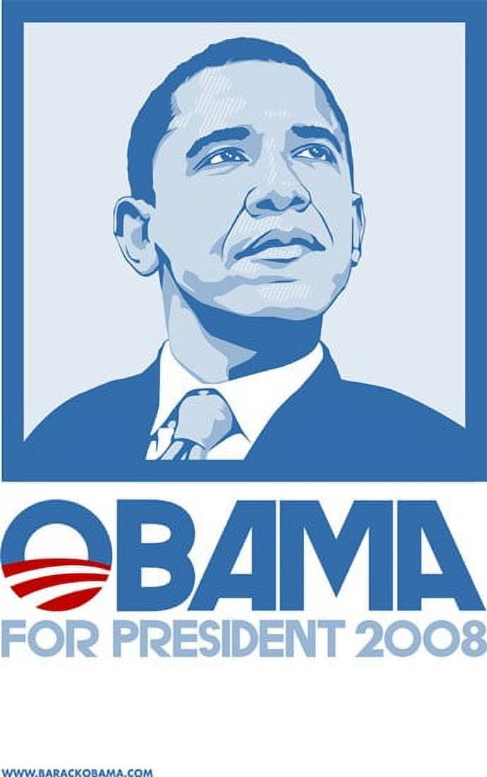 Barack Obama - (Blue) Campaign Poster Movie Poster (11 x 17) - Walmart.com