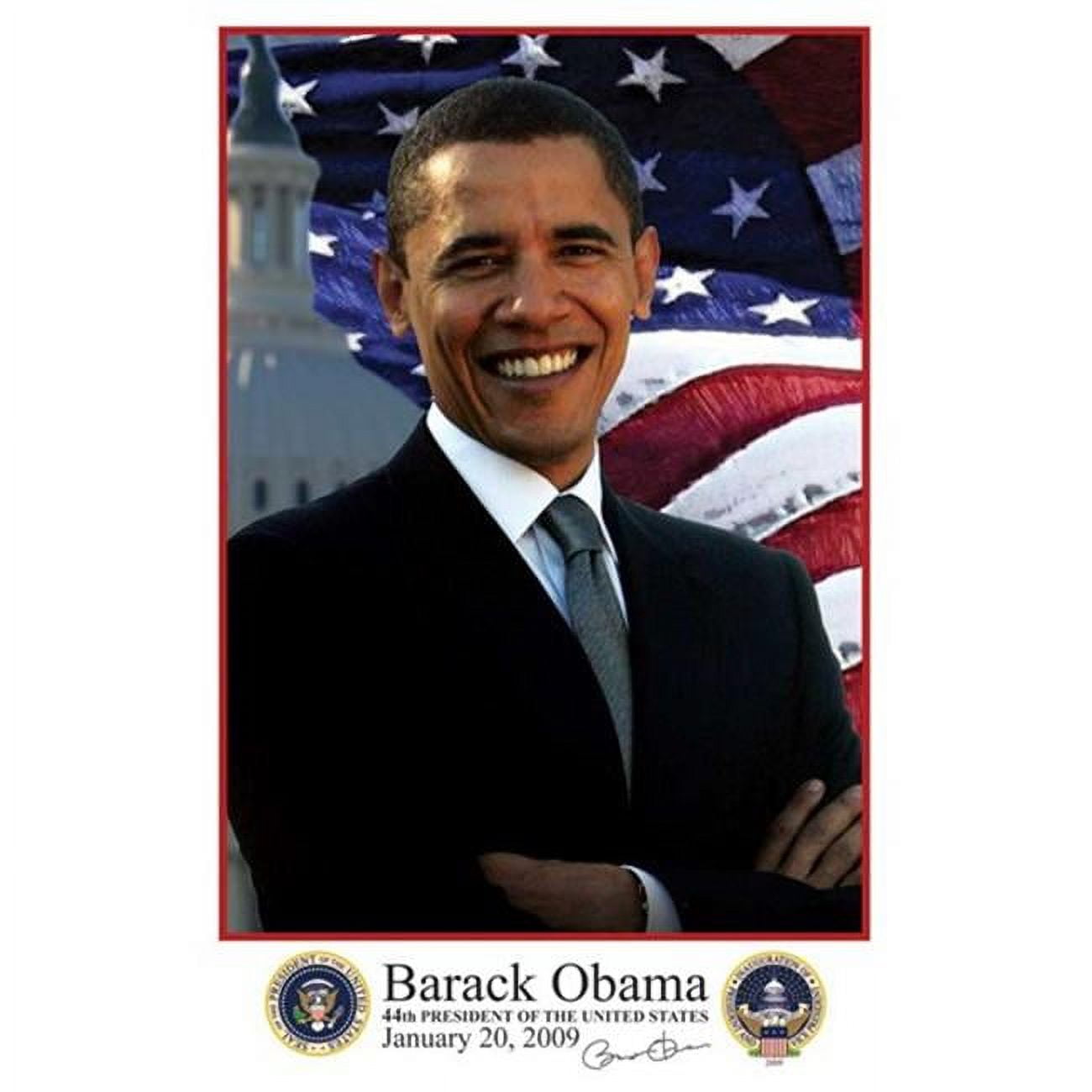 Barack Obama - Inauguration 2009 With Presidential Seals Movie Poster ...