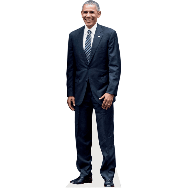 Barack Obama Lifesize Cardboard Cutout Standee - Walmart.com