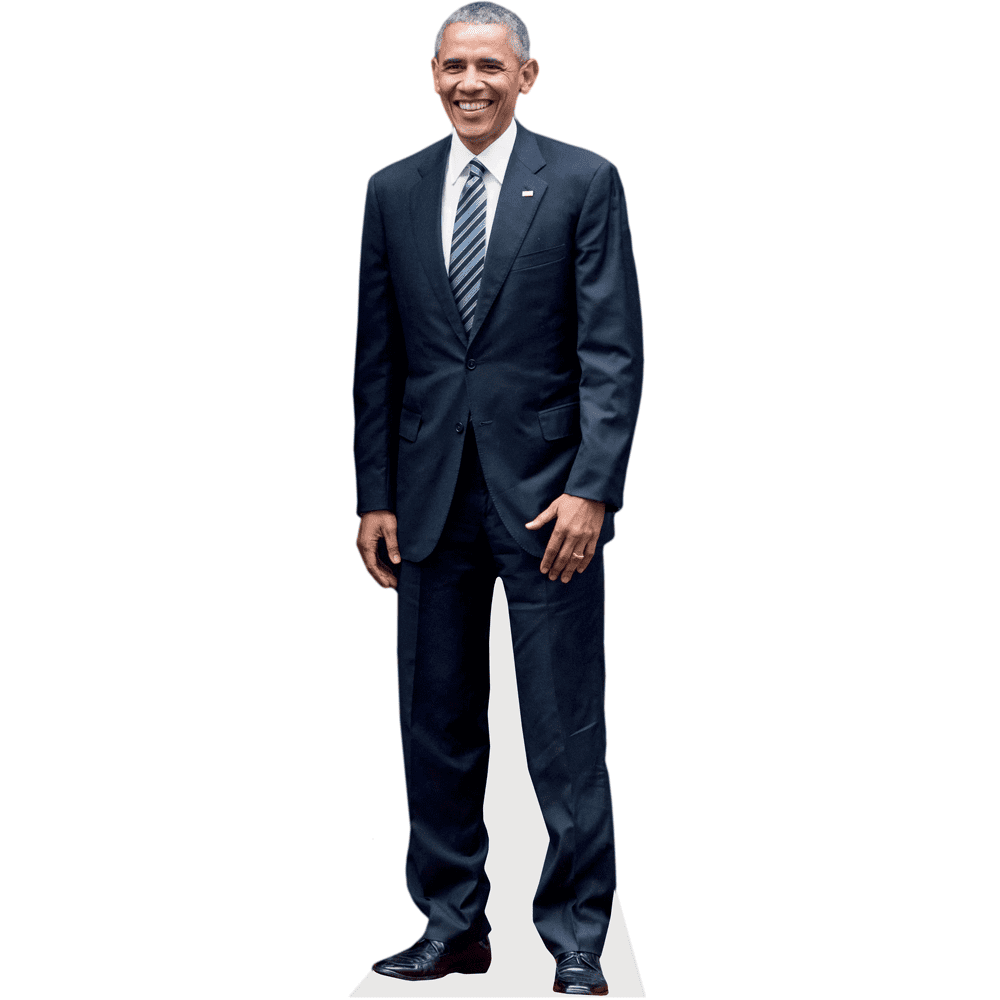 Barack Obama Mini Cardboard Cutout Standee - Walmart.com