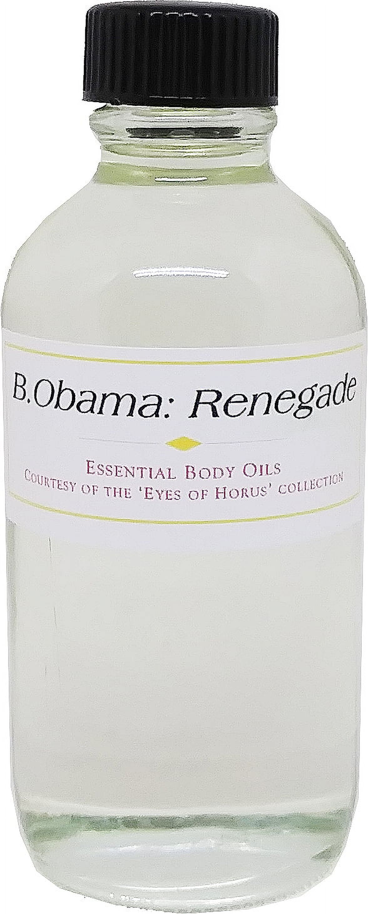 Barack Obama: Renegade - Type For Men Scented Body Oil Fragrance ...