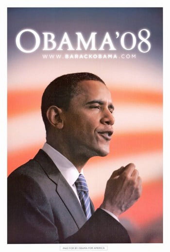 Barack Obama - (Speech) Campaign Poster Movie Poster (11 x 17 ...